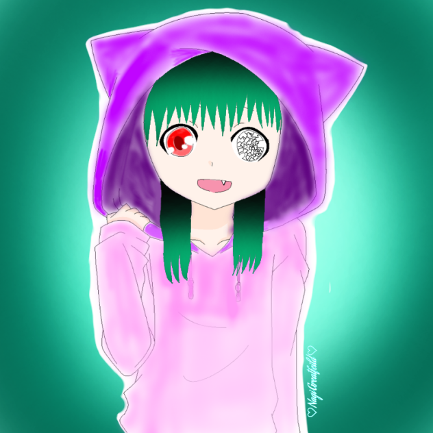 Neko Girl (Just for fun) - ibisPaint