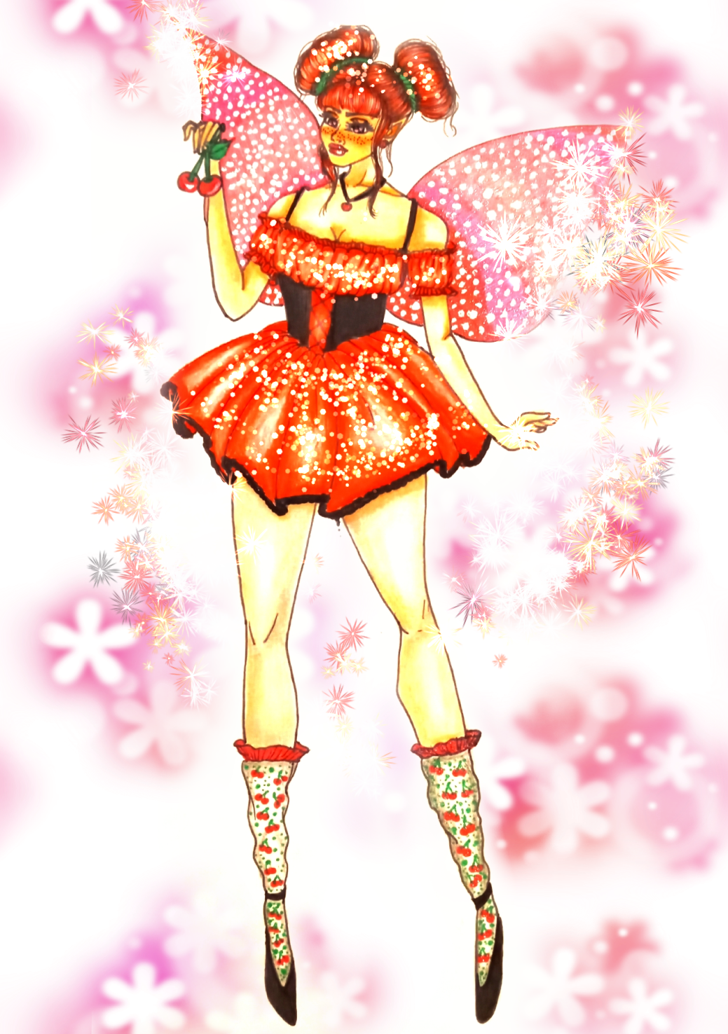 Cherry pie - ibisPaint