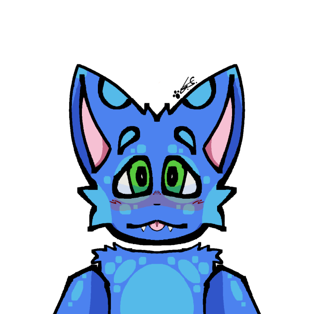 Xander the Cat - ibisPaint