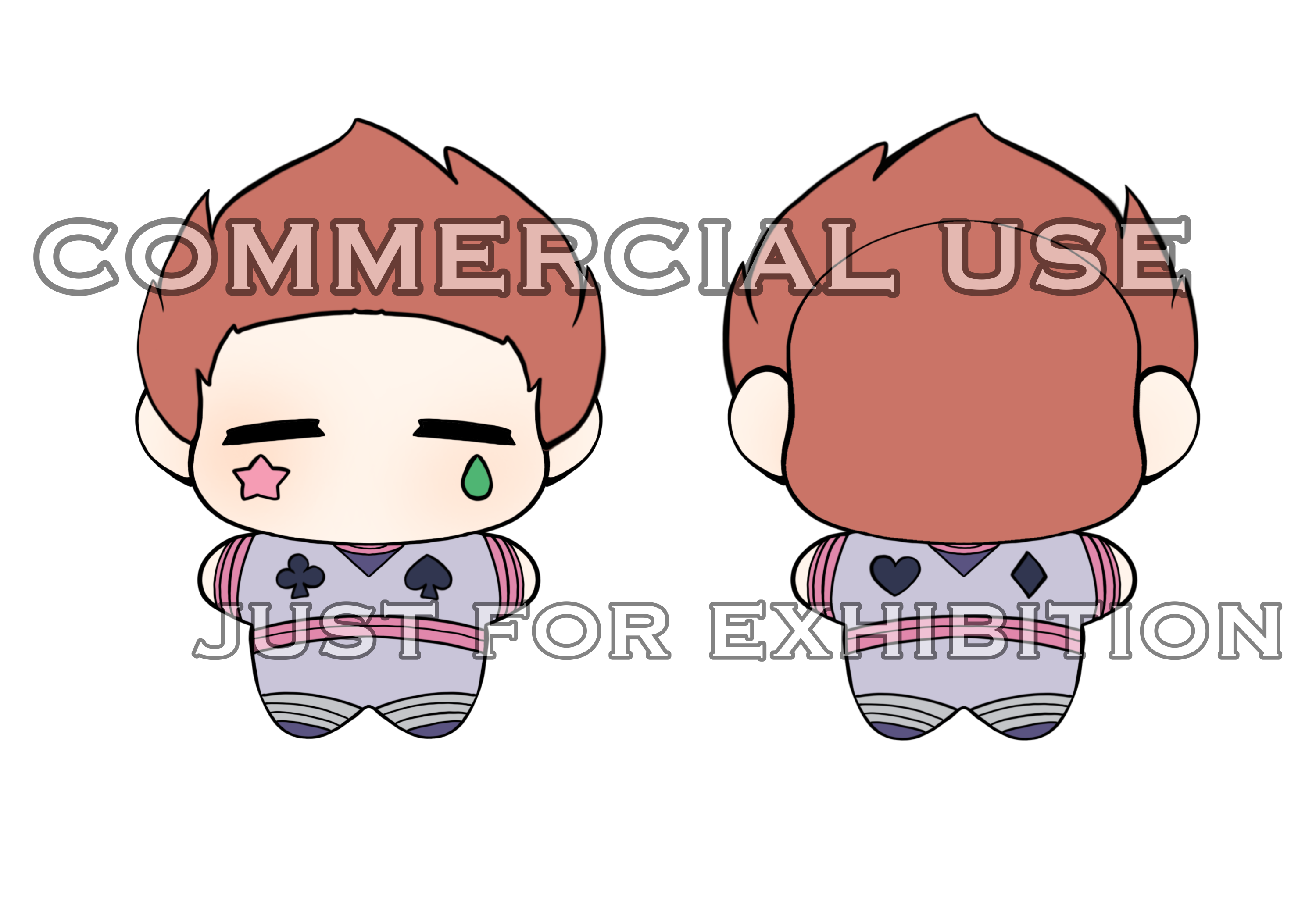 Hisoka plush - ibisPaint