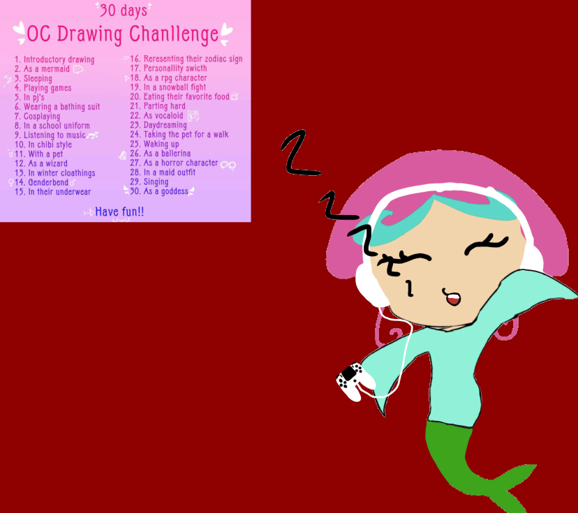 OC Drawing Challenge day 3 - ibisPaint