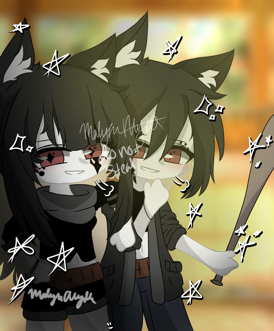 I BEAT THAT BOY WITH A BAT! SMACK! - ibisPaint