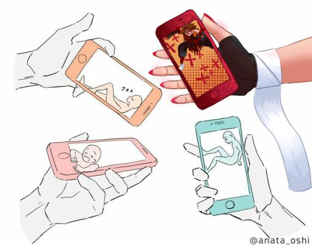 mini oc phone collab - ibisPaint