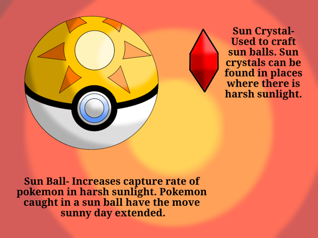 Sun Ball Pokeball - ibisPaint