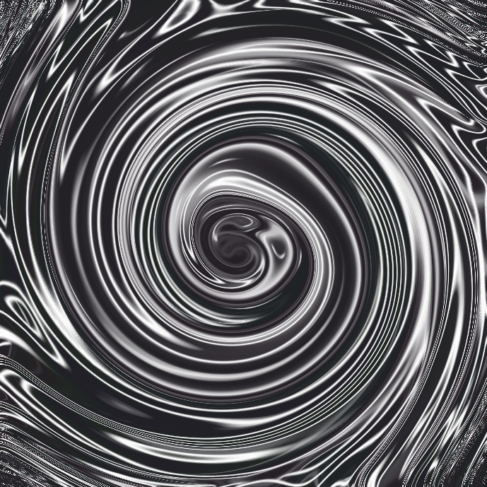 Metallic swirl 🤍🩶🖤 - ibisPaint