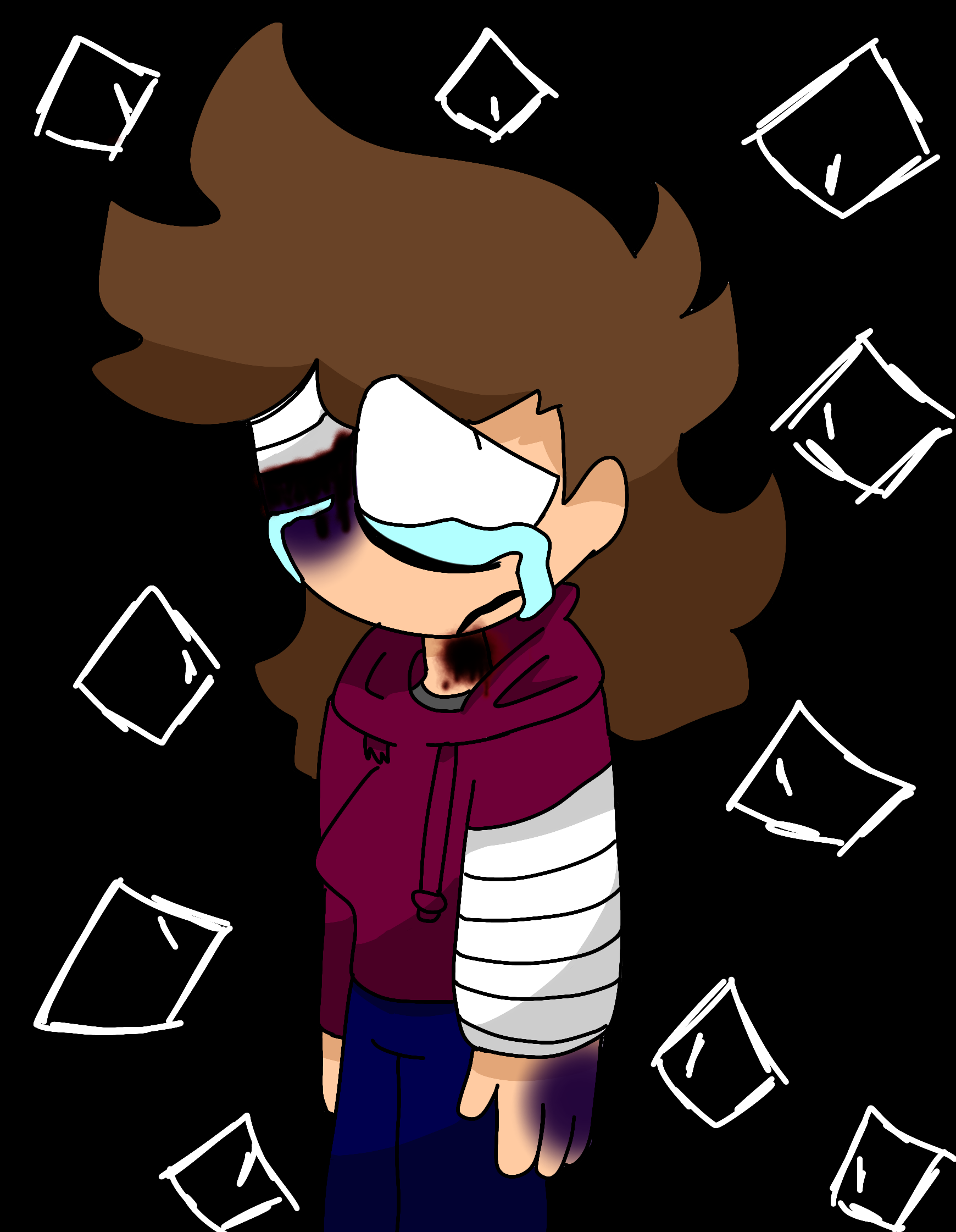 I’m scared.. - ibisPaint