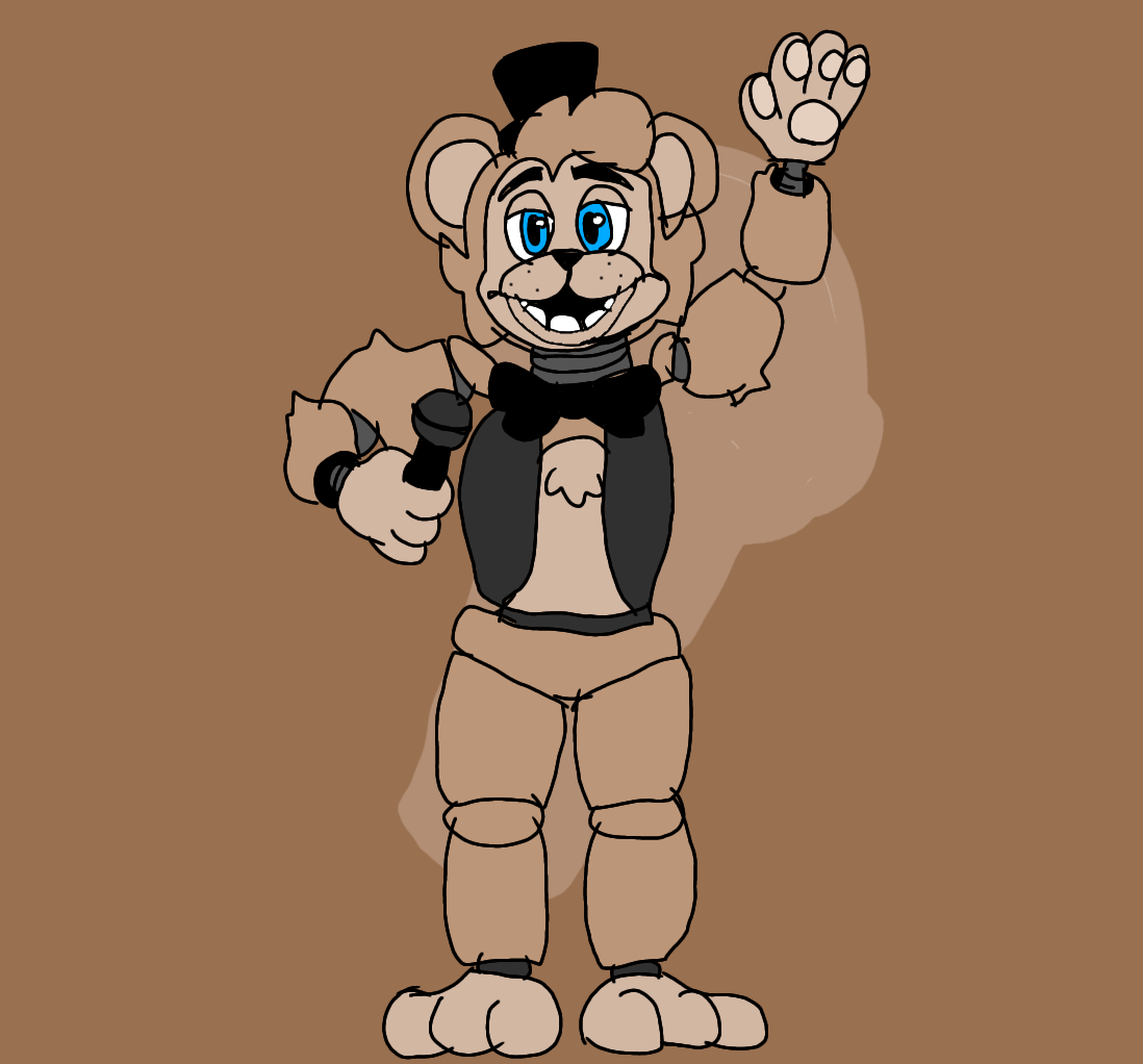 Freddy fazbear - ibisPaint