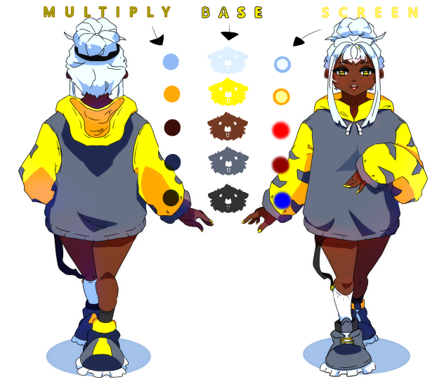 AZA FRONT AND BACK INFO COLORED SHEET - ibisPaint