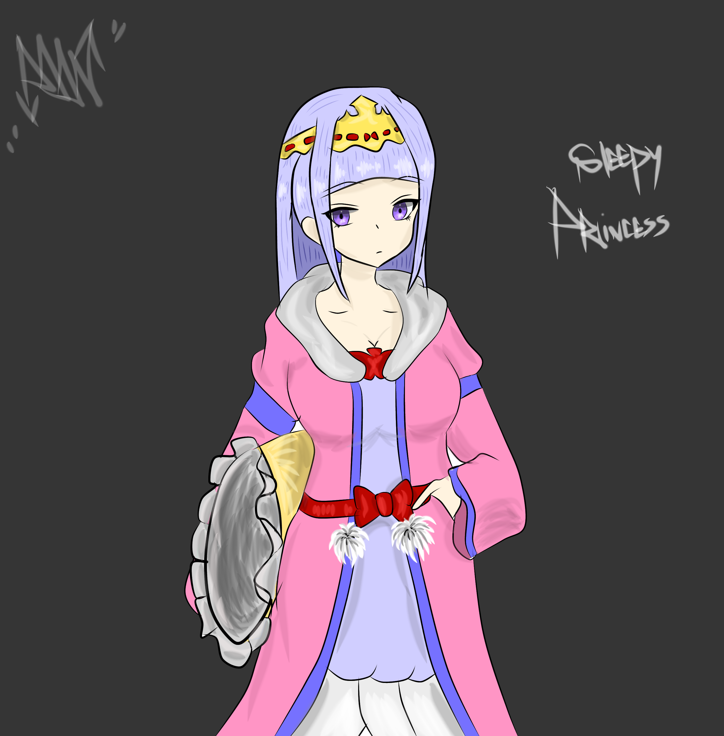 Sleepy princess - ibisPaint
