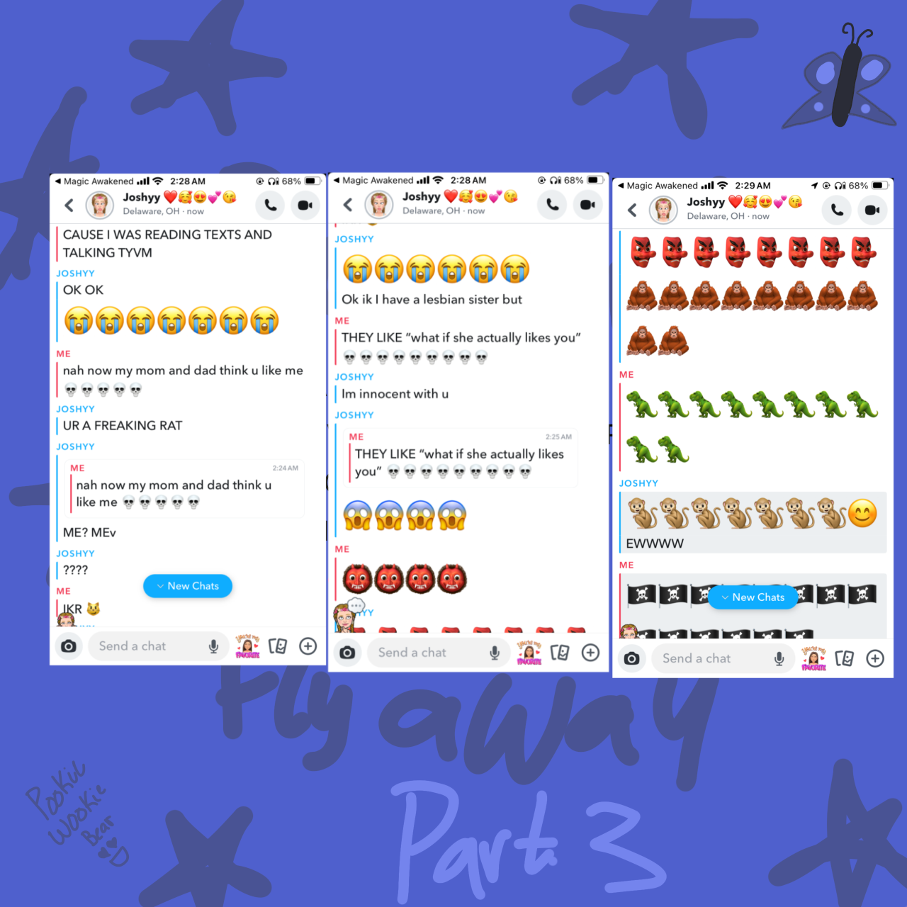 Part 3. of convos with Alyssa - ibisPaint