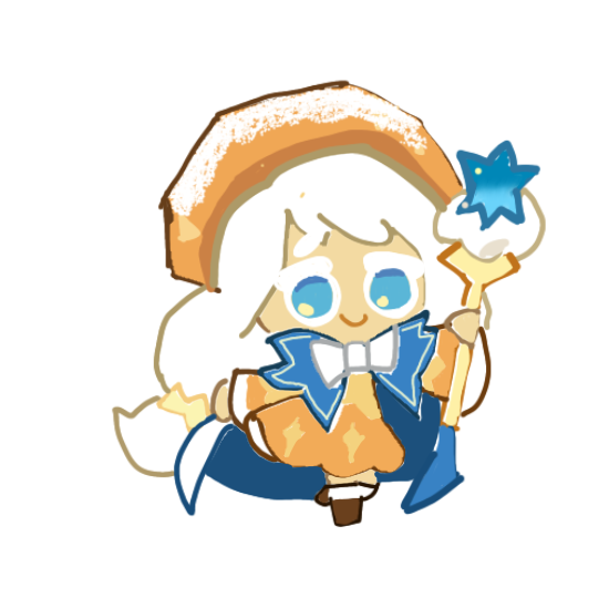 Cream puff cookie - ibisPaint