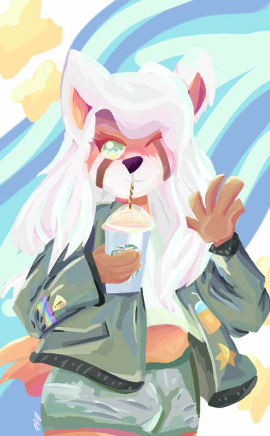 [Speedpaint] Furry Lady - ibisPaint