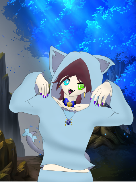 the moonlight beast - ibisPaint