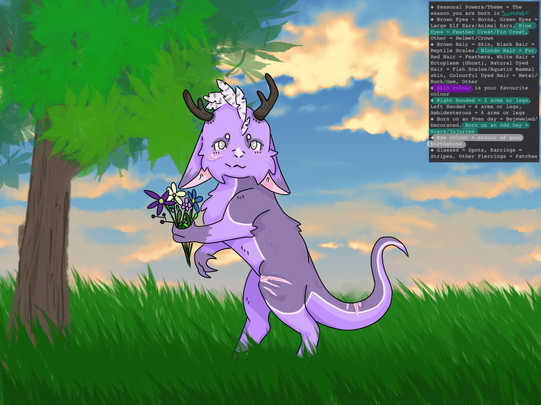 Monster thing - ibisPaint