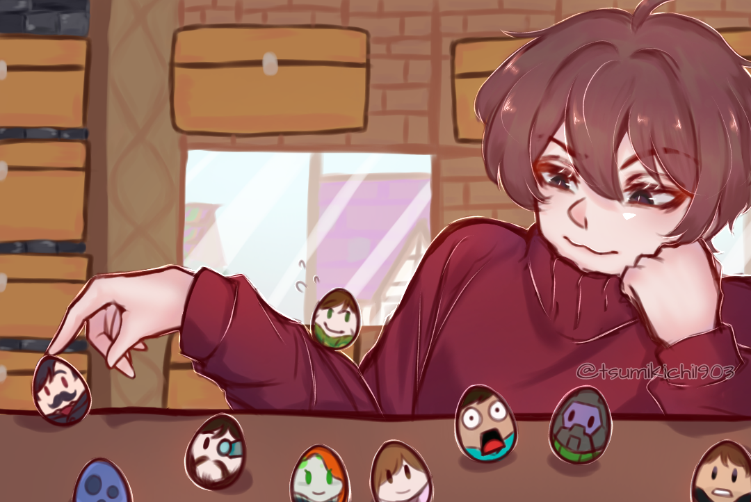 Happy Easter with Grian - ibisPaint