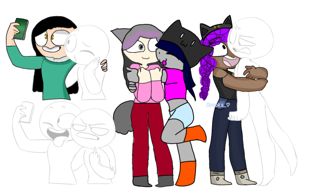 Hug collab! - ibisPaint