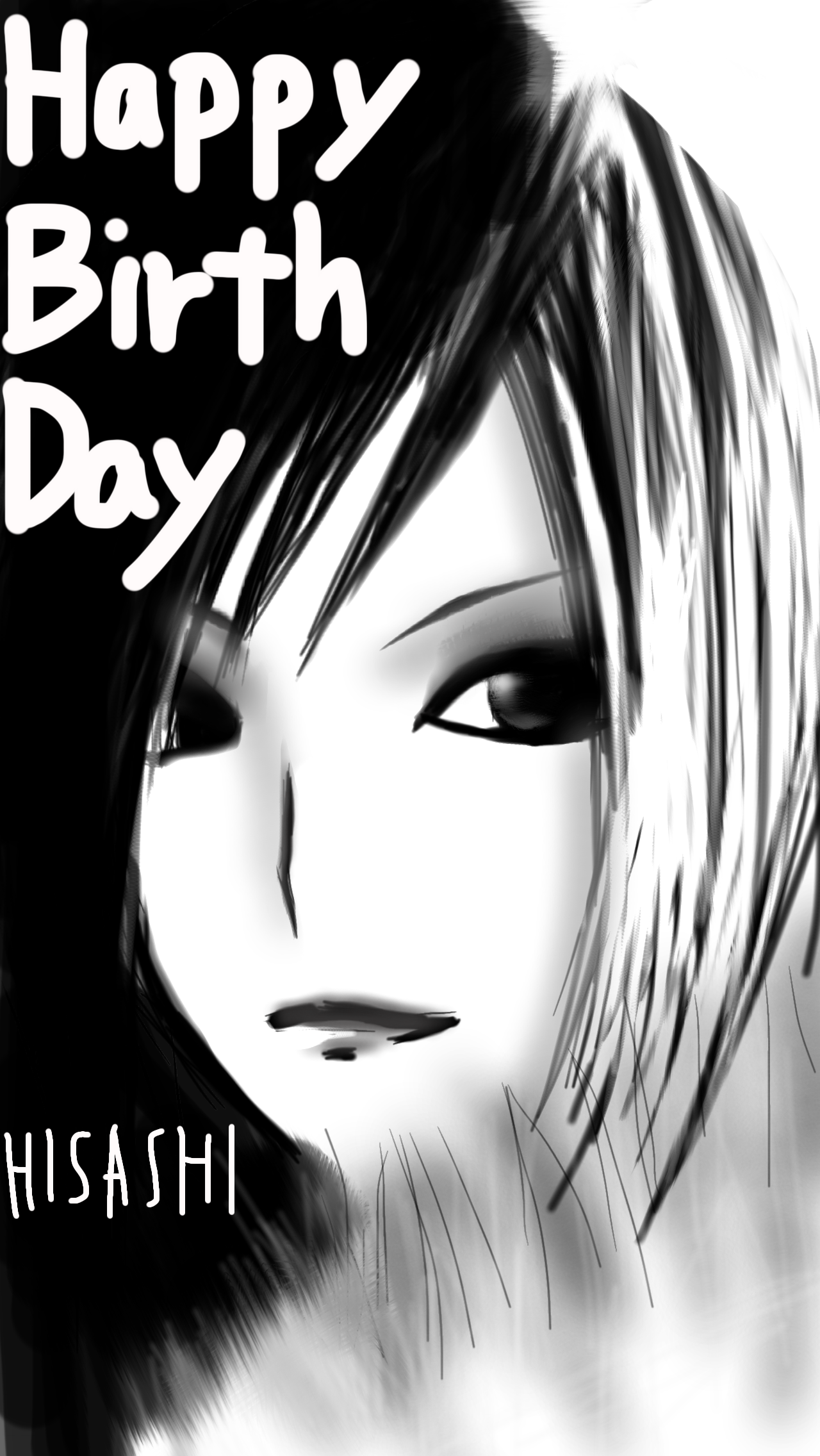 Happy Birth Day! HISASHI !! - ibisPaint