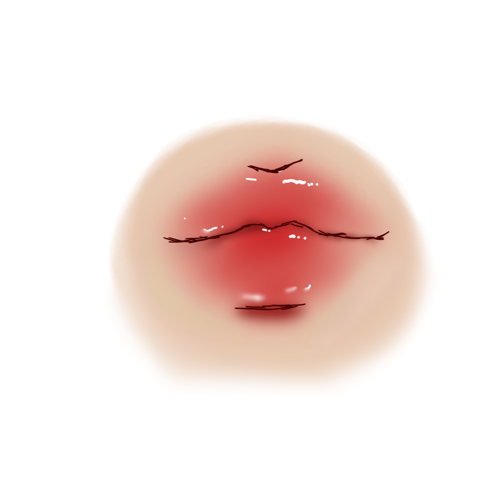 lip artwork (iam a traditional artist) - ibisPaint