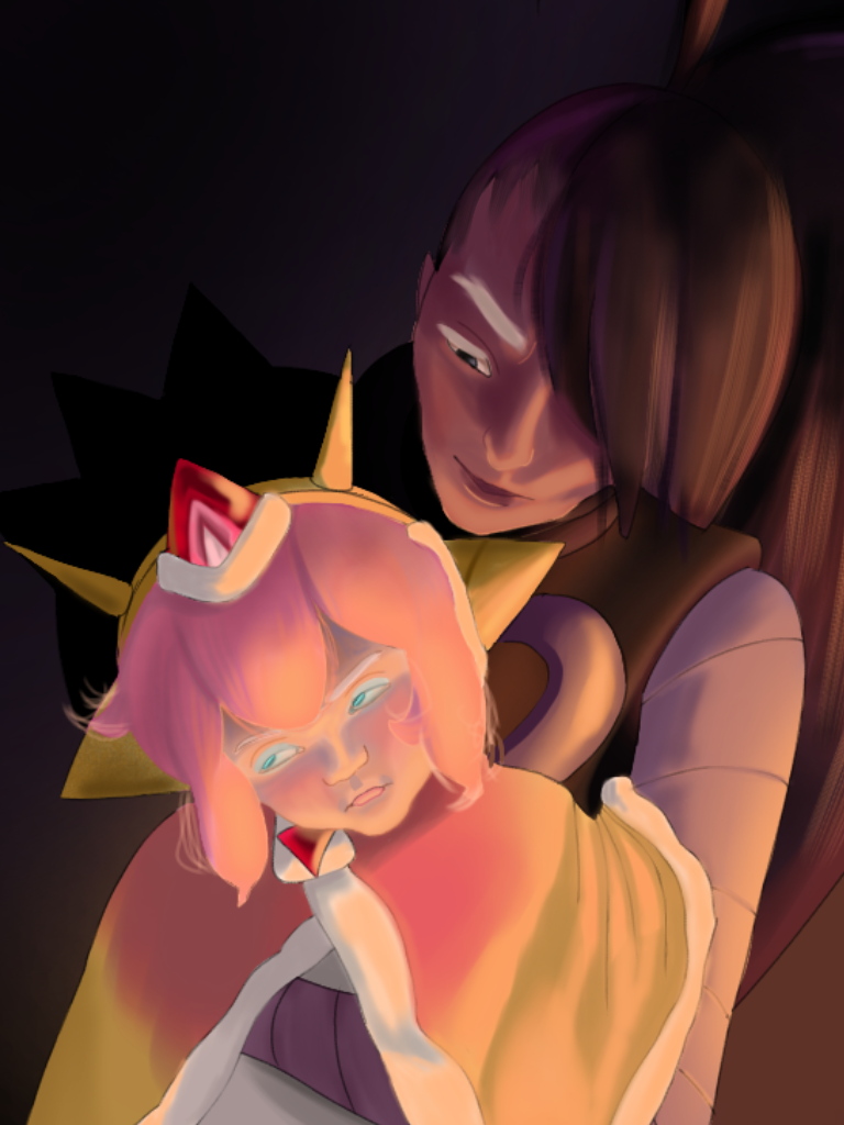 Strawberry Crepe and Black Raisin Cookie - ibisPaint