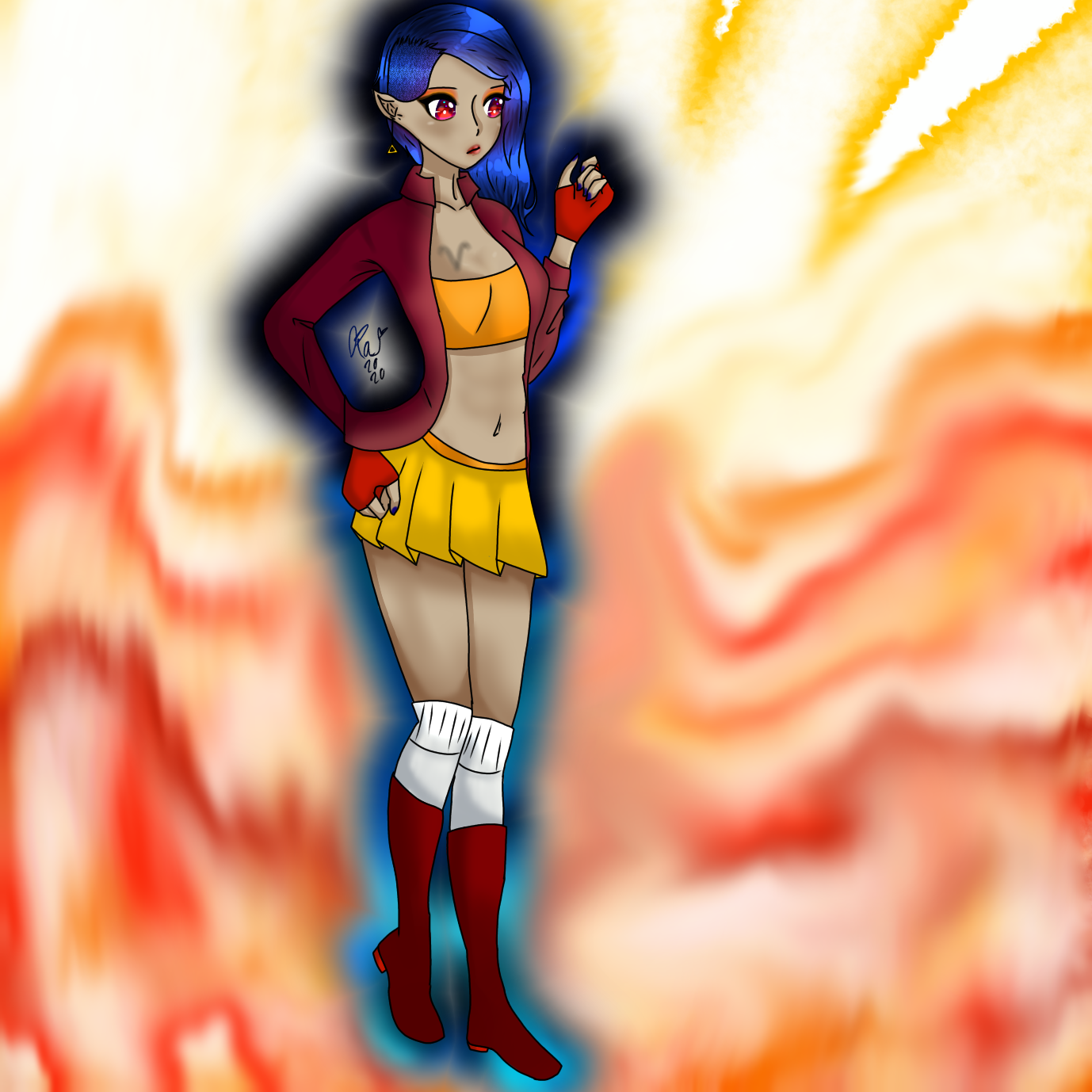 Aries Artwork - ibisPaint