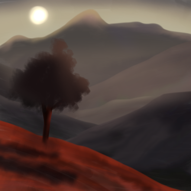 drawing landscapes pt 4 - ibisPaint