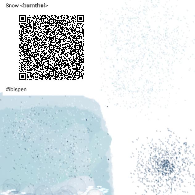 snow brush - ibisPaint