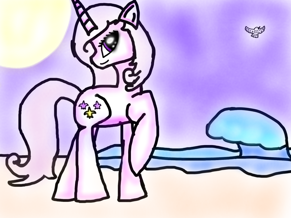 Fleur Pony WIP - ibisPaint