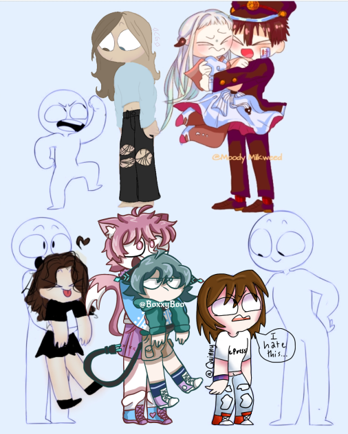 Big & Small Collab! - ibisPaint