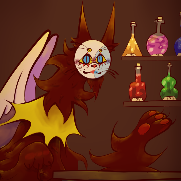 the potion seller - ibisPaint