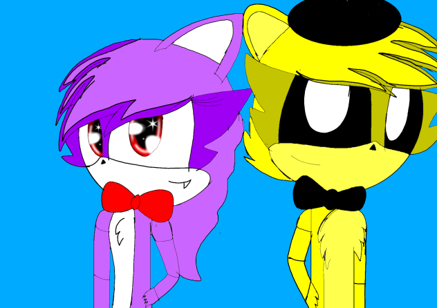 Candy y Golden súper héroes - ibisPaint