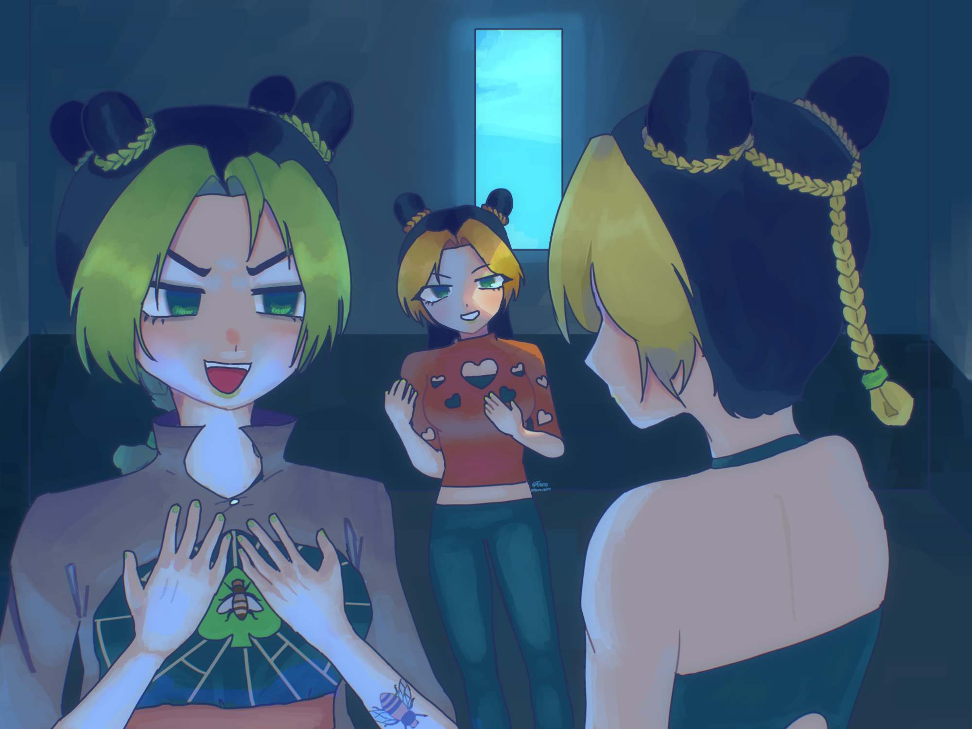 Sweating bullets - ibisPaint