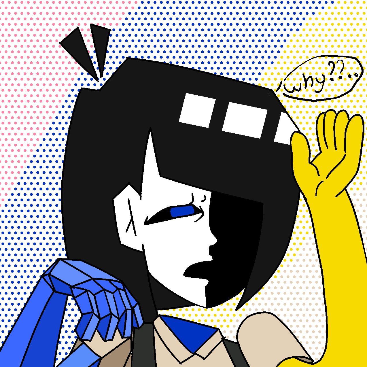 blue ENA fanart - ibisPaint