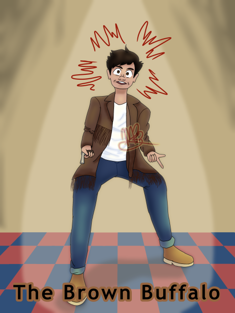 The Brown Buffalo - ibisPaint