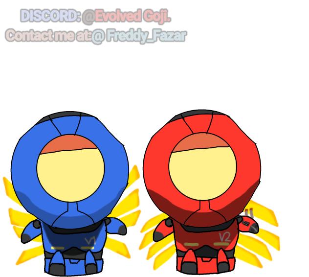 V1 and V2 Plushie - ibisPaint