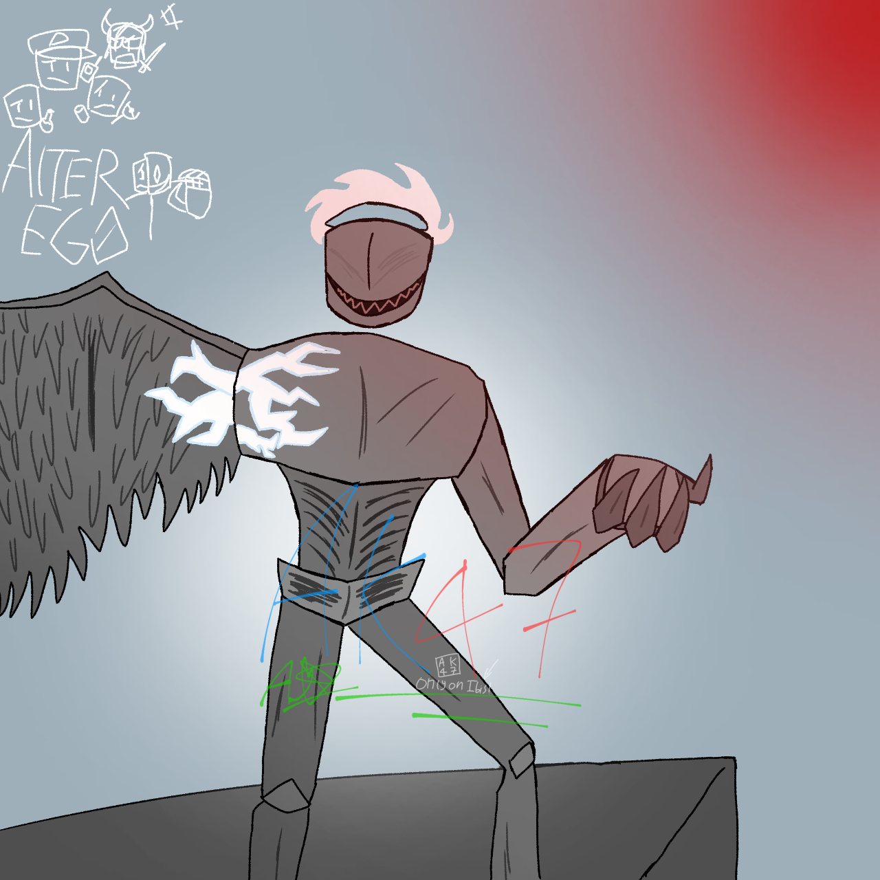 ALTER EGO ON ROBLOX (caducus) - ibisPaint