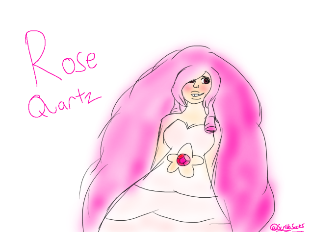 Rose Quartz SPEEDDRAW - ibisPaint