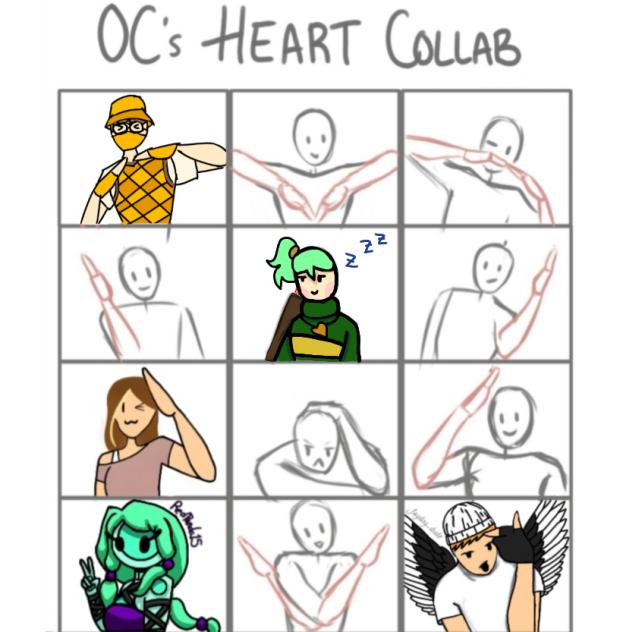 Collab heart - ibisPaint