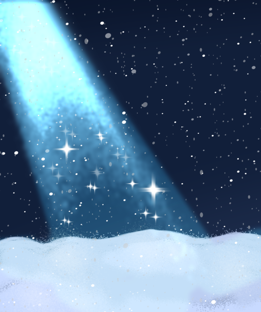 Moonlight background - ibisPaint