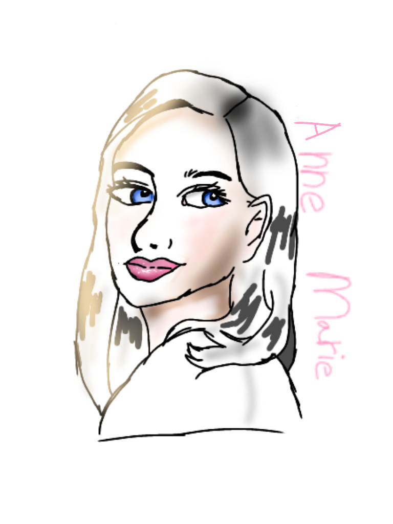 앤 마리 . Anne marie - ibisPaint