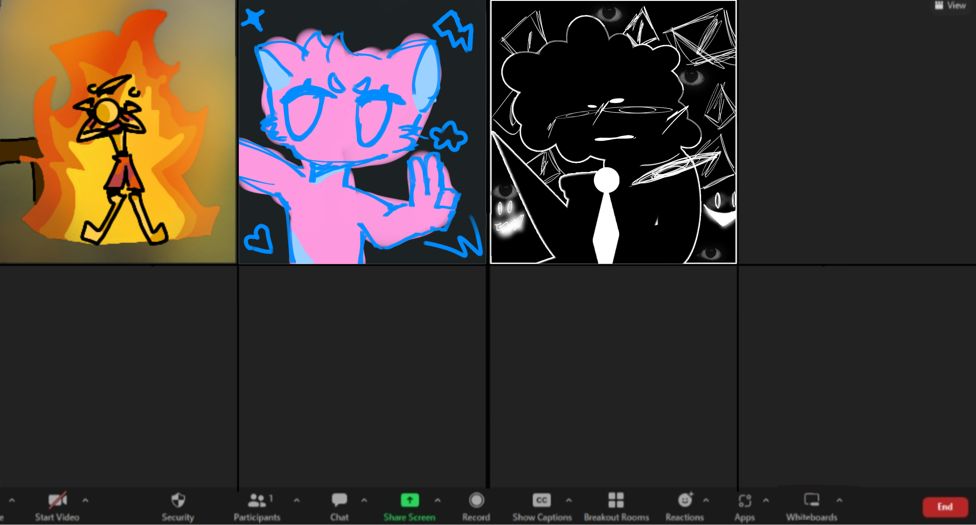 Zoom call Collab😀 - ibisPaint