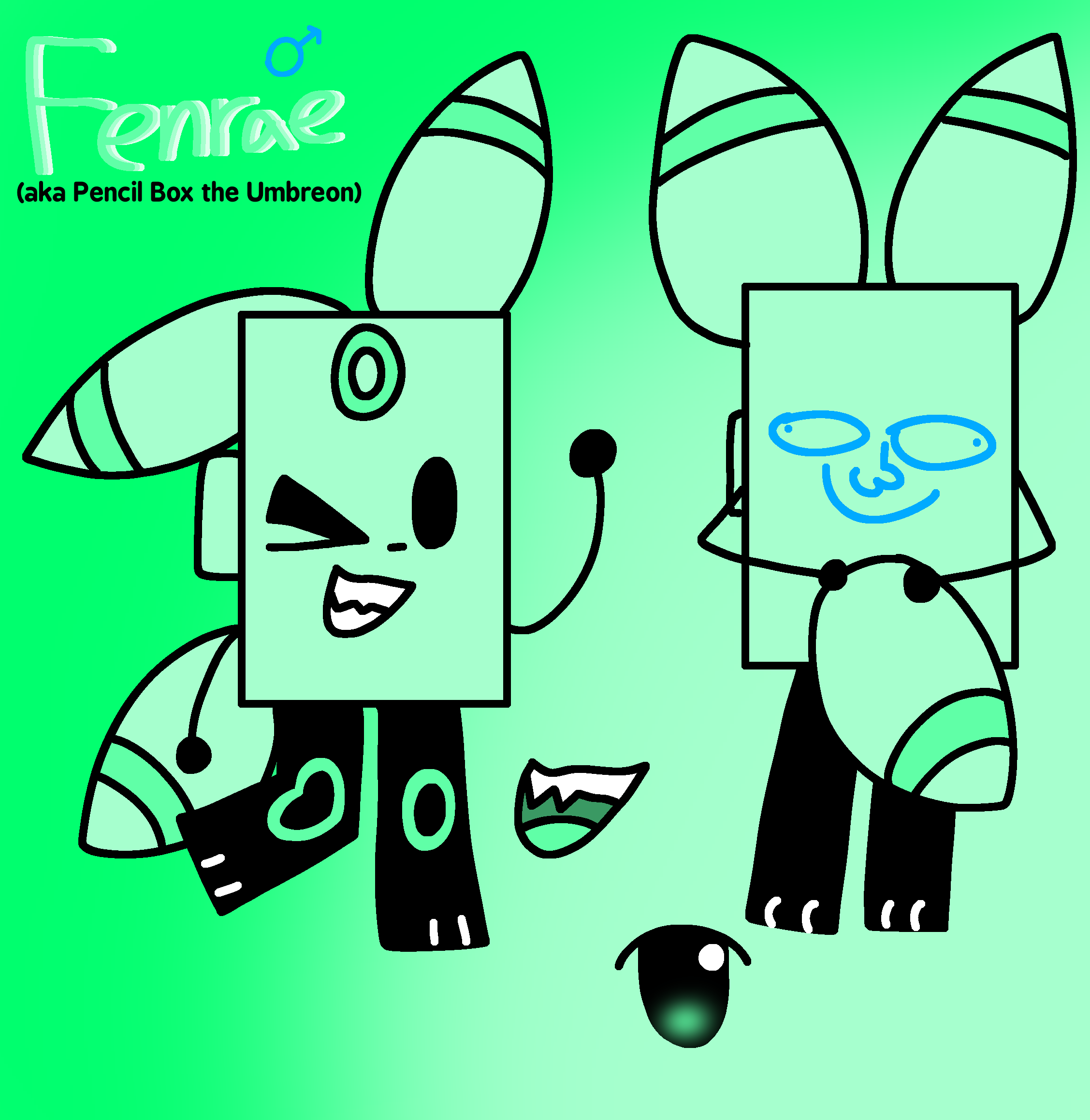 Fenrae the Pencil Box - ibisPaint