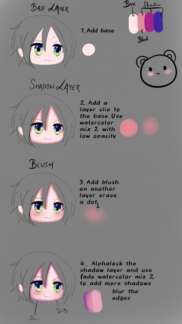 skin tutorial - ibisPaint