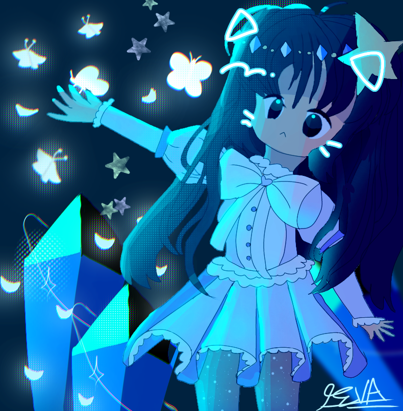 🦋Glowing Crystals🦋 - ibisPaint