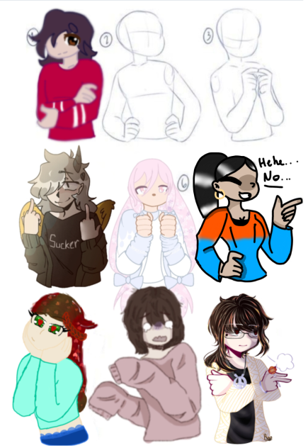 Hehe… No… - ibisPaint