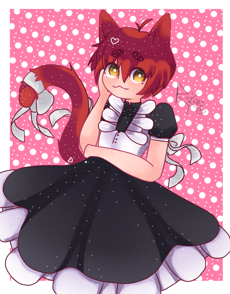 Maid 707!!-Rukmo- - ibisPaint