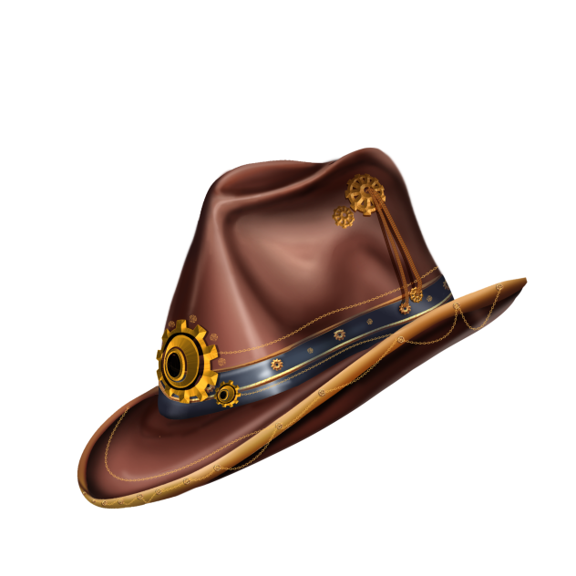 steampunk hat 1 - ibisPaint