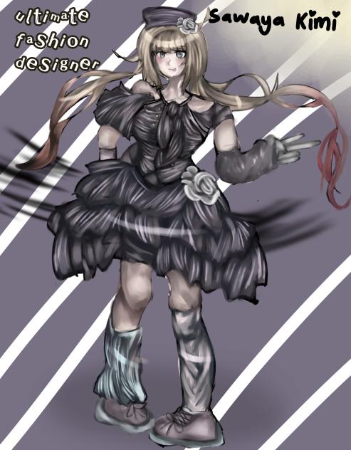 Danganronpa Oc Sawaya Kimi - ibisPaint