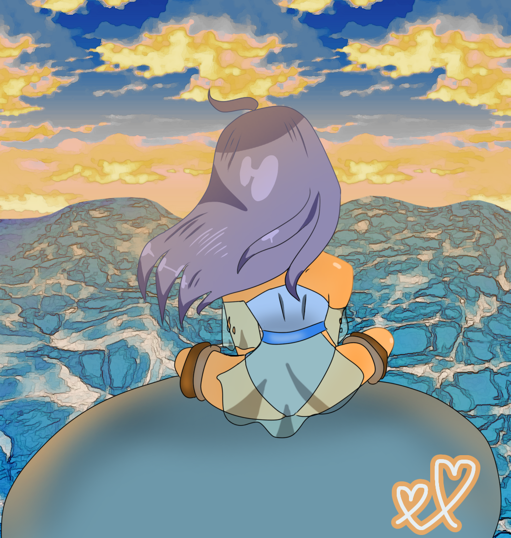 Just Sitting there from dawn until dusk - ibisPaint