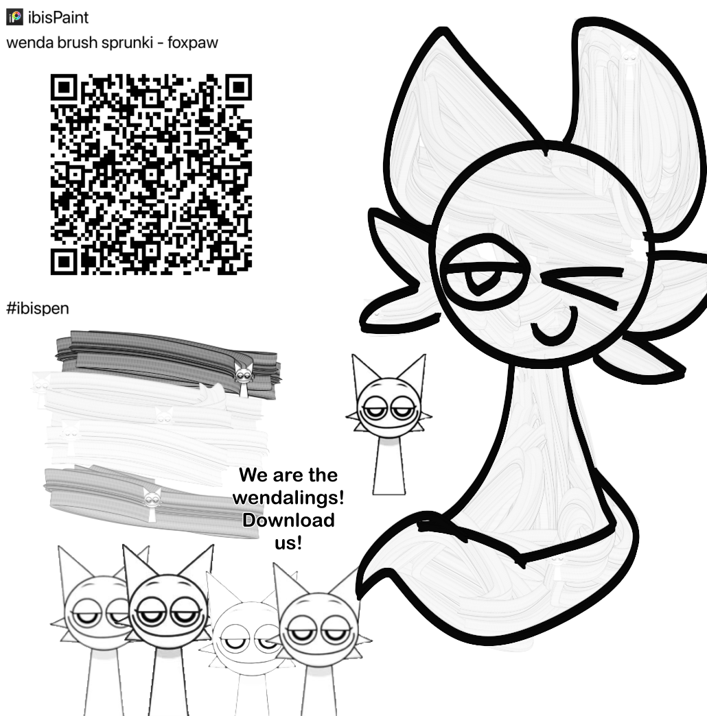 Wenda brush - sprunki - ibisPaint