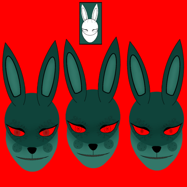 Midori Usagi Mask - ibisPaint